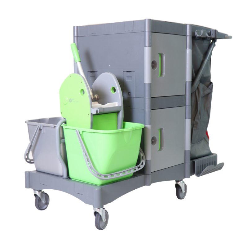 BRIX SCHOOL TROLLEY WITH WRINGER – Cleantools Global